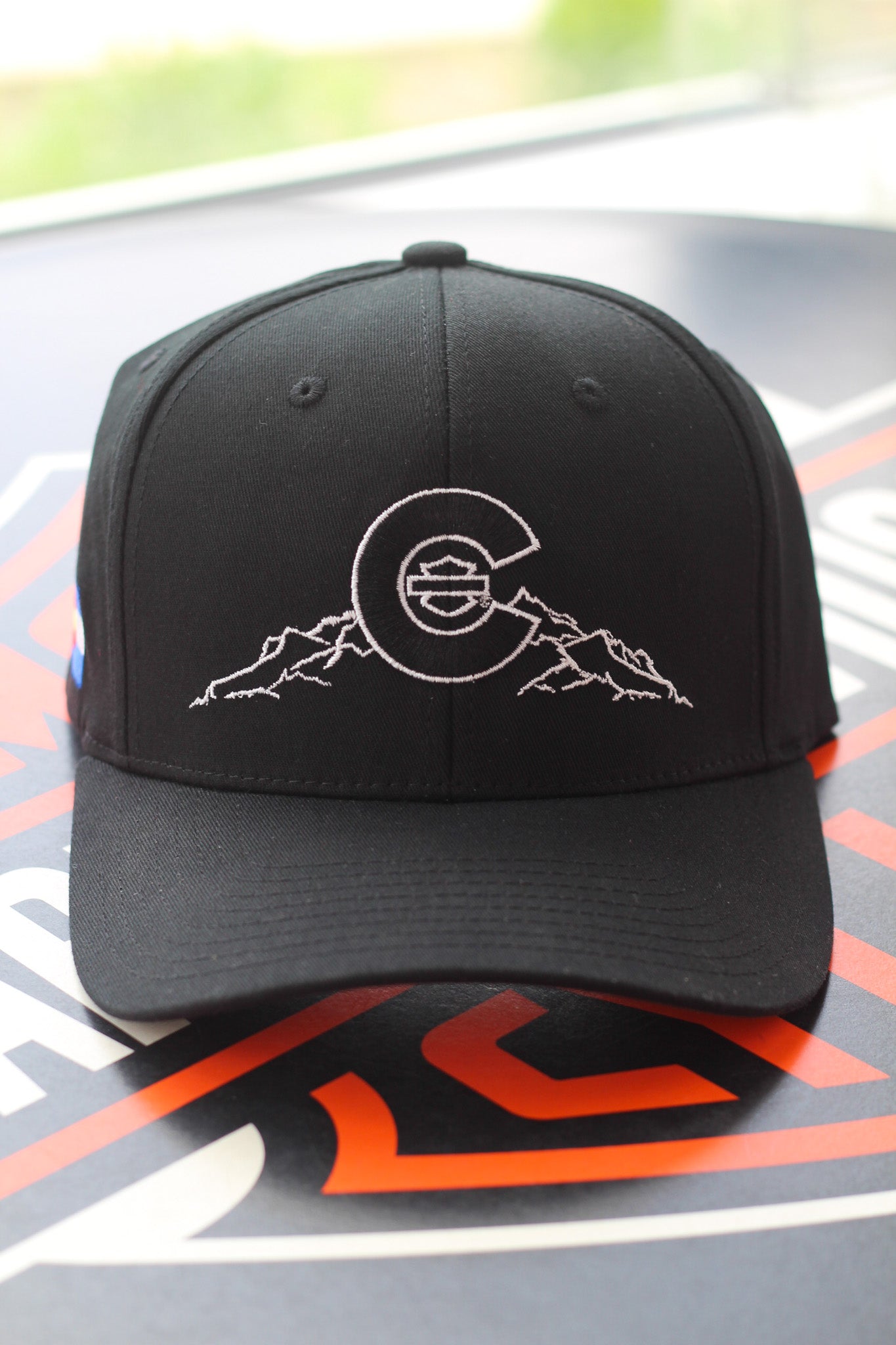"Mile High Custom C Mountain" Fitted Hat – Mile High Harley-Davidson